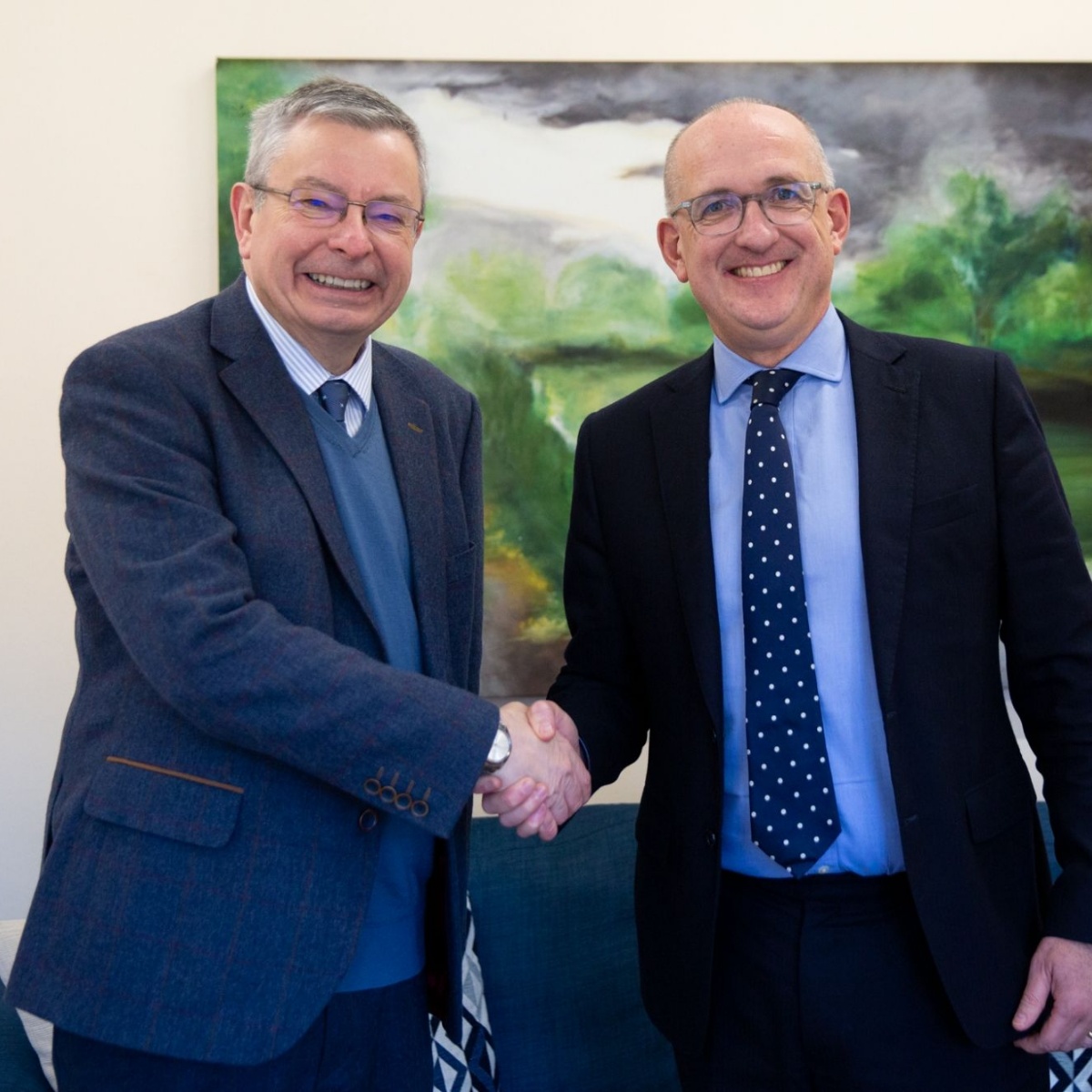 St Benedicts - St Benedict’s Welcomes HMC CEO Dr Simon Hyde