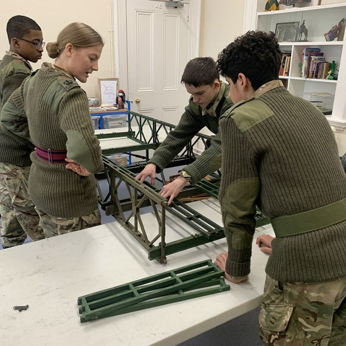 St Benedicts - CCF Visit Royal Engineers Museum, Chatham