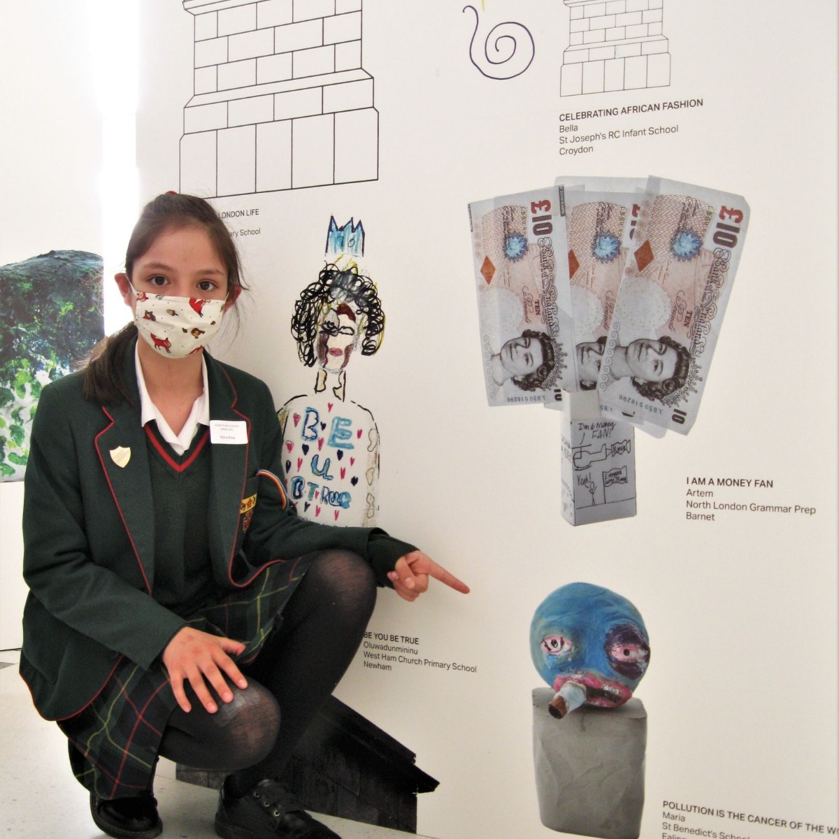 St Benedicts - St Benedict's artist is Fourth Plinth School Awards winner