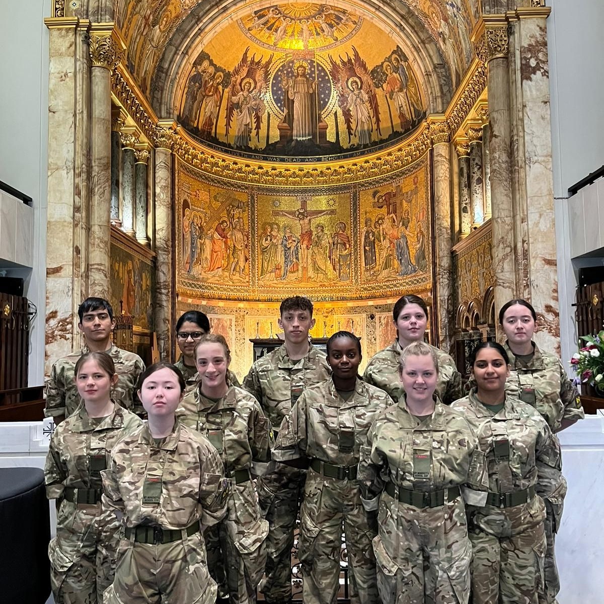 St Benedicts - St Benedict’s CCF Cadets honoured to attend Coronation