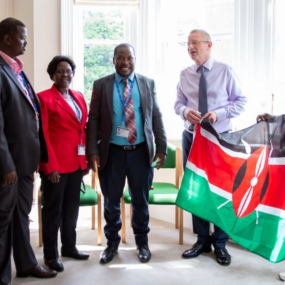 St Benedicts - Kenyan MPs visit St Benedict's