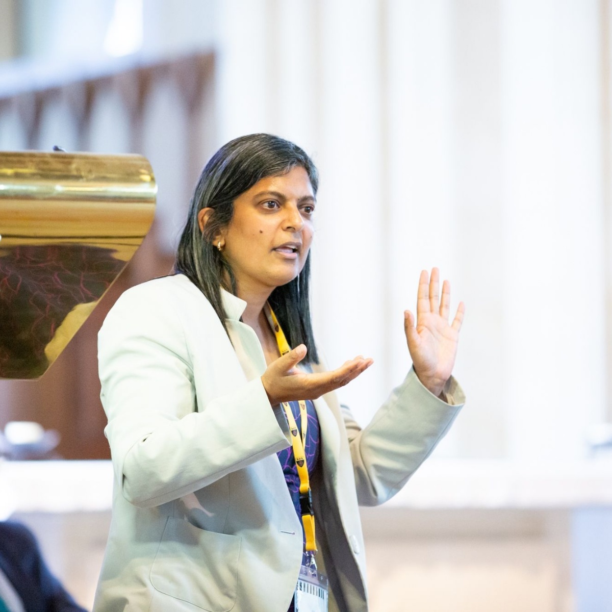 St Benedicts - Rupa Huq talks politics at st benedict's